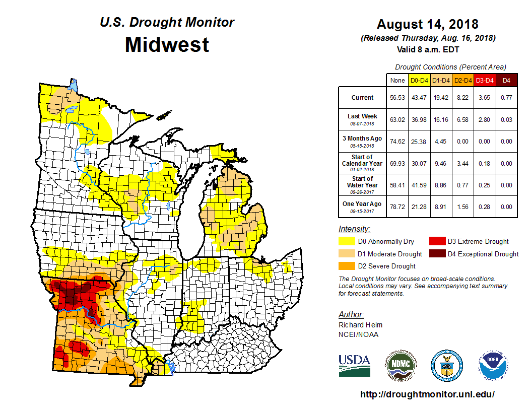 Drought Monitoring Resources for Perennial Fruit Crops in the Midwest ...